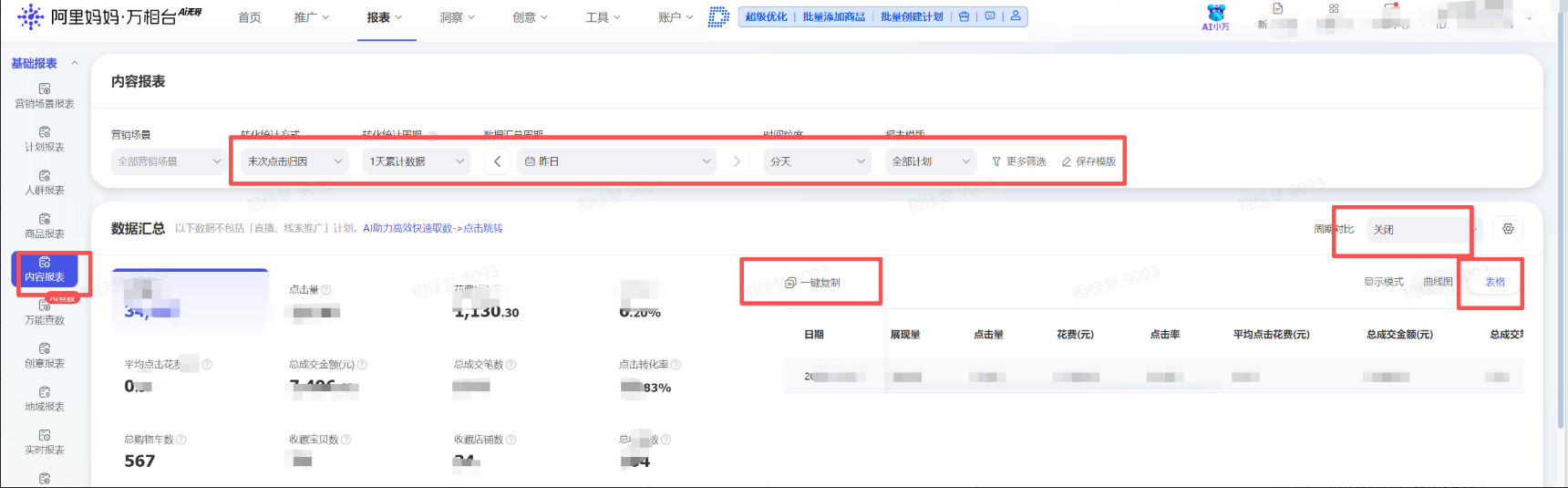 万相台_报表_内容报表_数据汇总-八爪鱼RPA帮助中心
